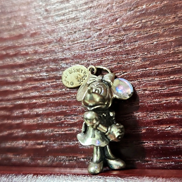 Disney | Art | Minnie Mouse Charm By Walt Disney Prods Sterling Silver ...